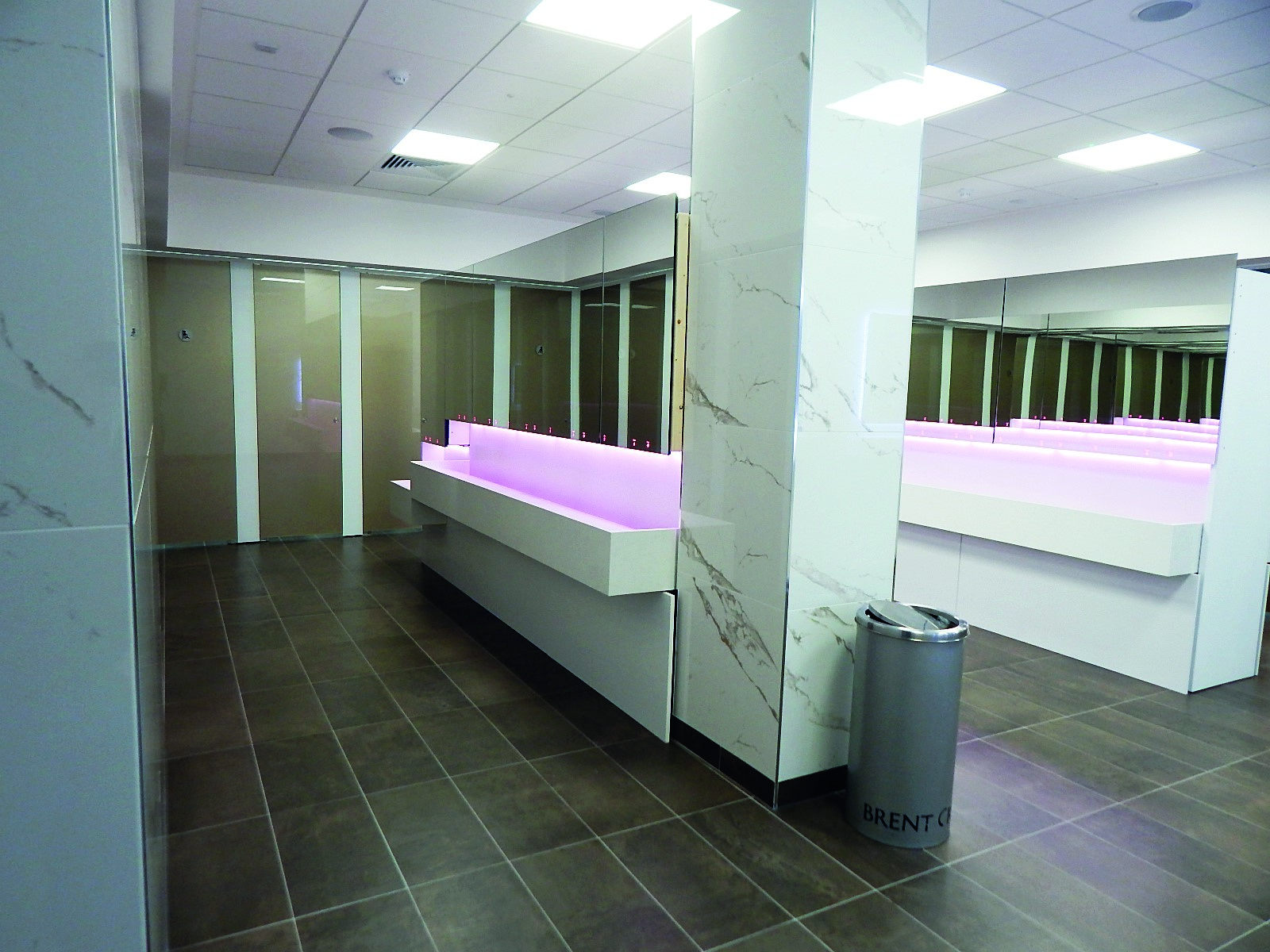 Shopping Centre WC Areas - Woodland Corporate Interiors Ltd